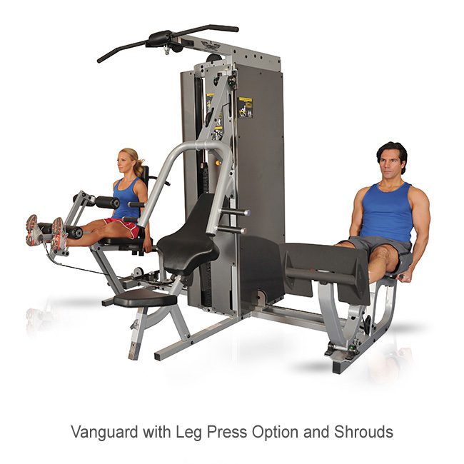Commercial Vanguard 3 Station Cable Multi Gym with Add-on Options for ...